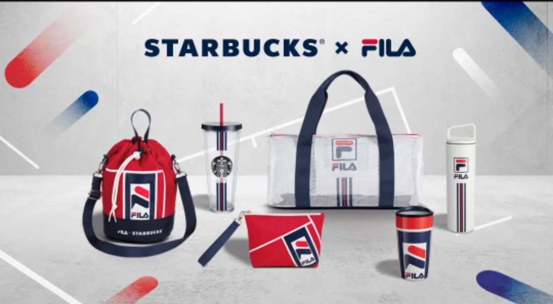 Now Brewing! Starbucks X FILA Collab launches today July 20 - Melvin Of MNL
