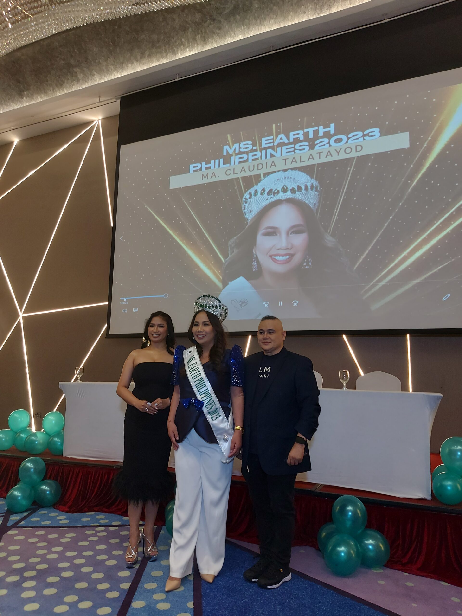 Ma Claudia Talatayod will represent Mrs & Ms Earth 2023 dedicated to ...